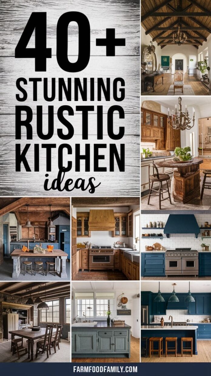 40+ Rustic Kitchen Ideas That Will Make Your Home Feel Cozy (2025 ...