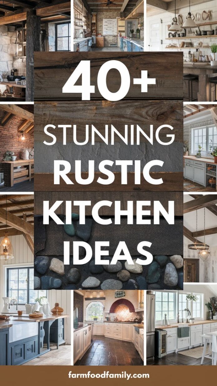 40+ Rustic Kitchen Ideas That Will Make Your Home Feel Cozy (2025 ...