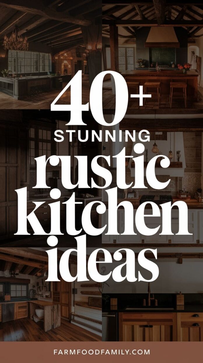 40+ Rustic Kitchen Ideas That Will Make Your Home Feel Cozy (2025 ...