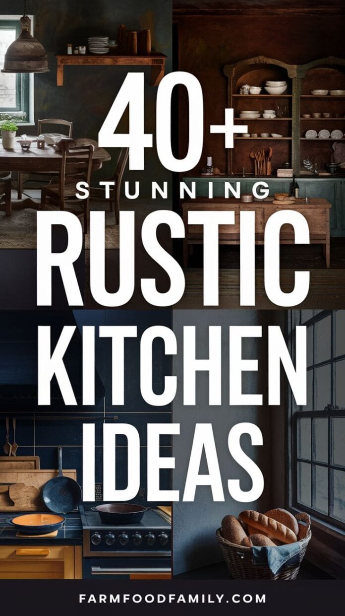 40+ Rustic Kitchen Ideas That Will Make Your Home Feel Cozy (2025 ...