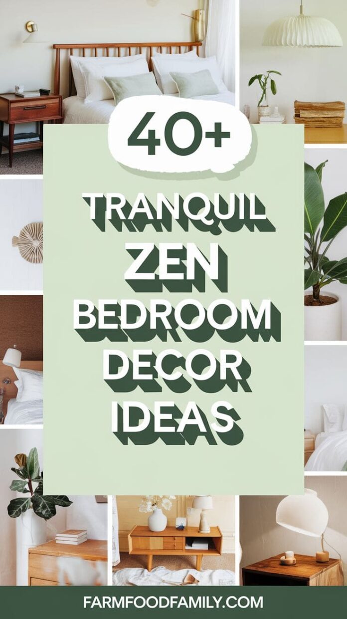 40+ Zen-Inspired Bedroom Ideas to Create a Calm Oasis (2026 ...