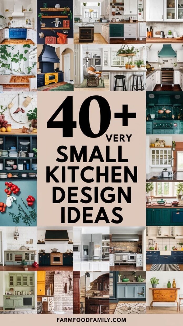 40+ Very Small Kitchen Design Ideas That Maximize Every Inch (2026 ...