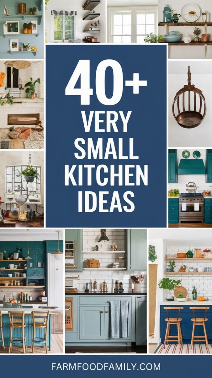 40+ Very Small Kitchen Design Ideas That Maximize Every Inch (2026 ...
