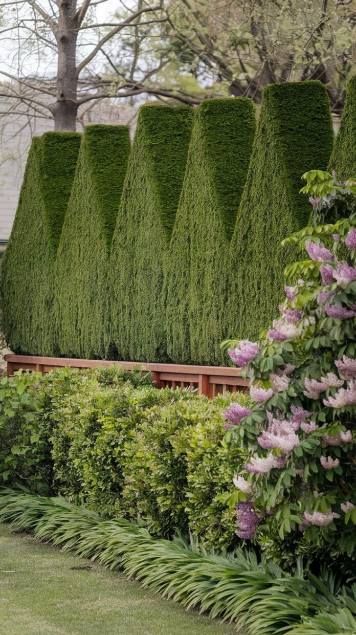 40+ Beautiful Hedge Landscaping Ideas That Add Instant Curb Appeal ...