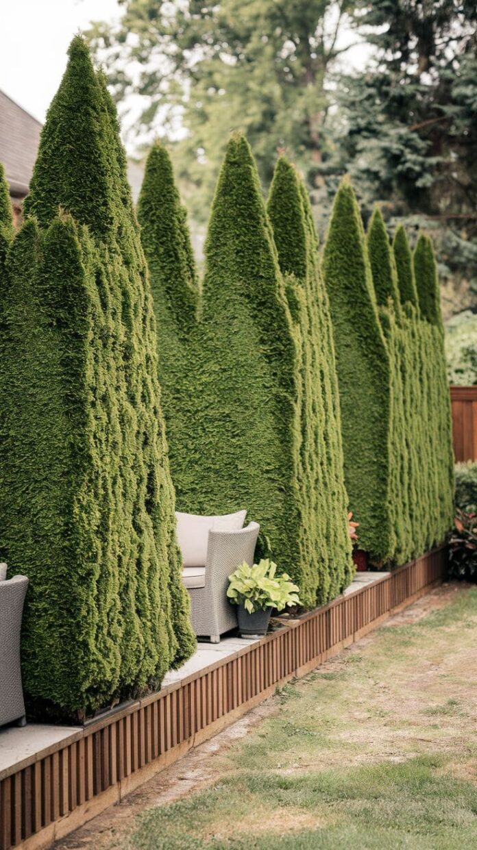 40+ Beautiful Hedge Landscaping Ideas That Add Instant Curb Appeal ...