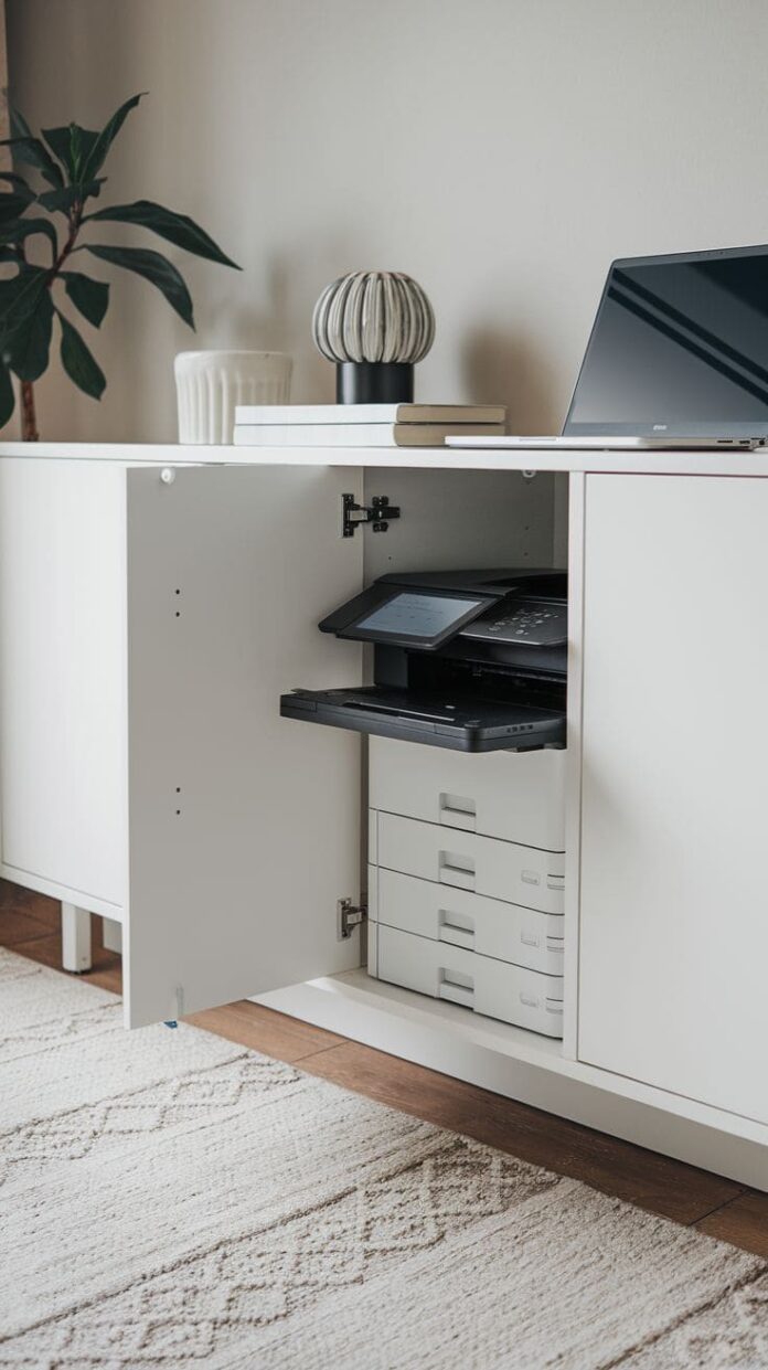 40+ Must-See Printer Storage Ideas That Actually Work (2025 ...