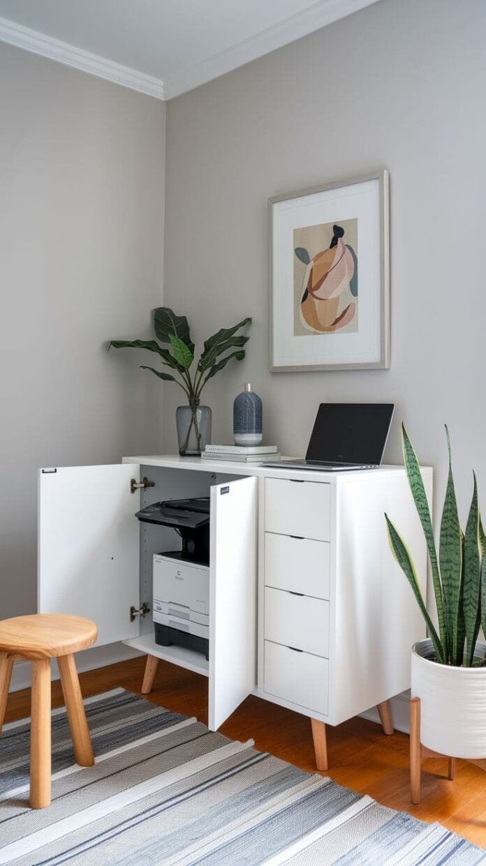 40+ Must-See Printer Storage Ideas That Actually Work (2025 ...