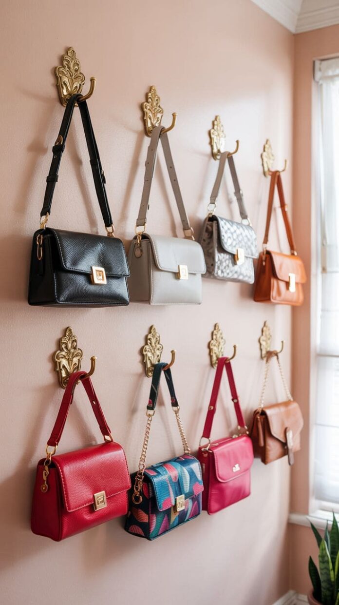 40+ Brilliant Purse Storage Ideas for Small Spaces That Actually Work ...