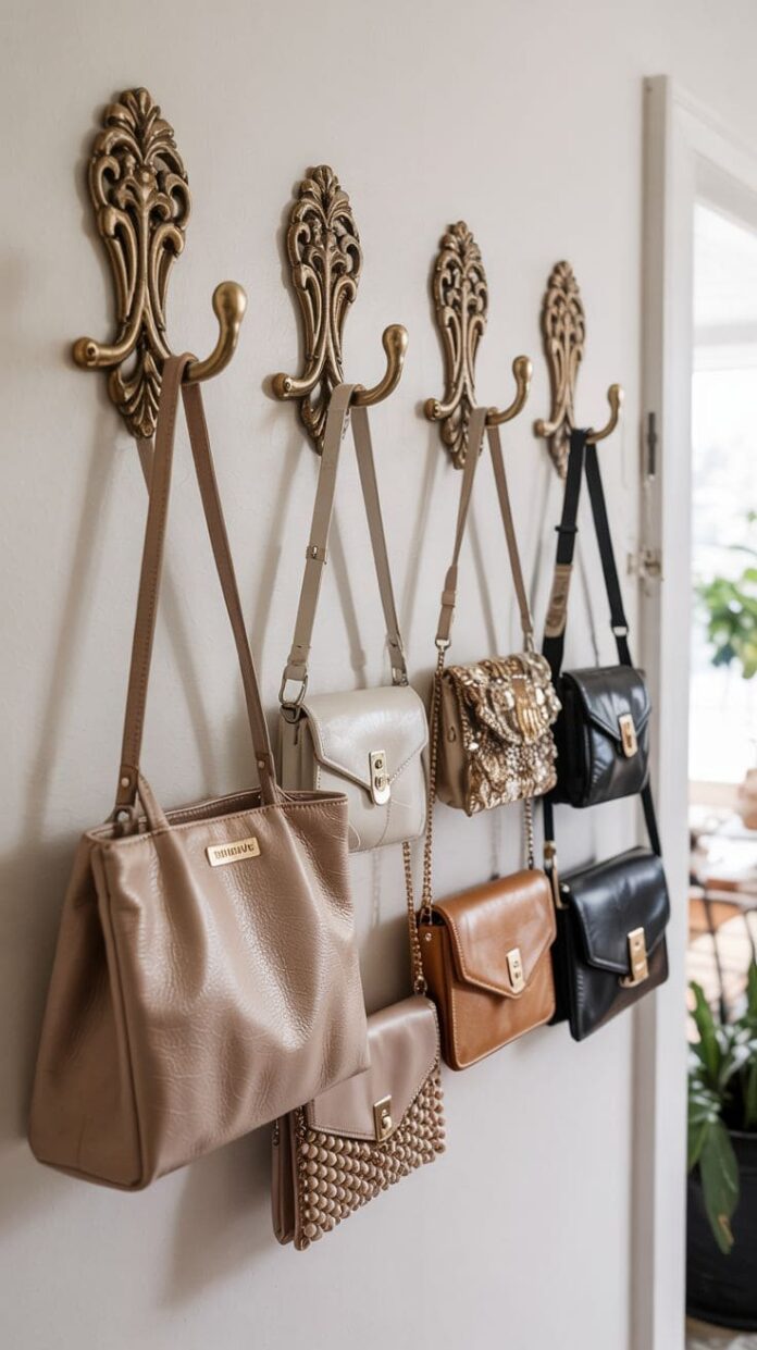 40+ Brilliant Purse Storage Ideas for Small Spaces That Actually Work ...