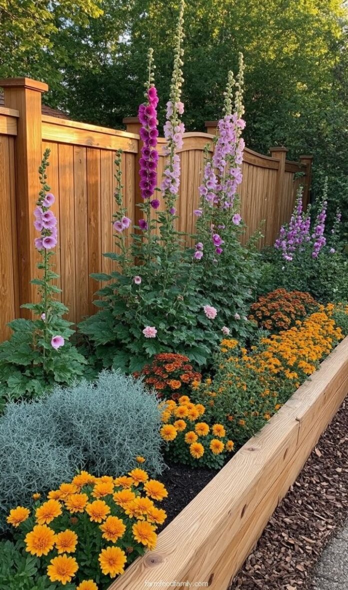 40 Must Try Raised Flower Bed Along Fence Ideas That Will Upgrade Your