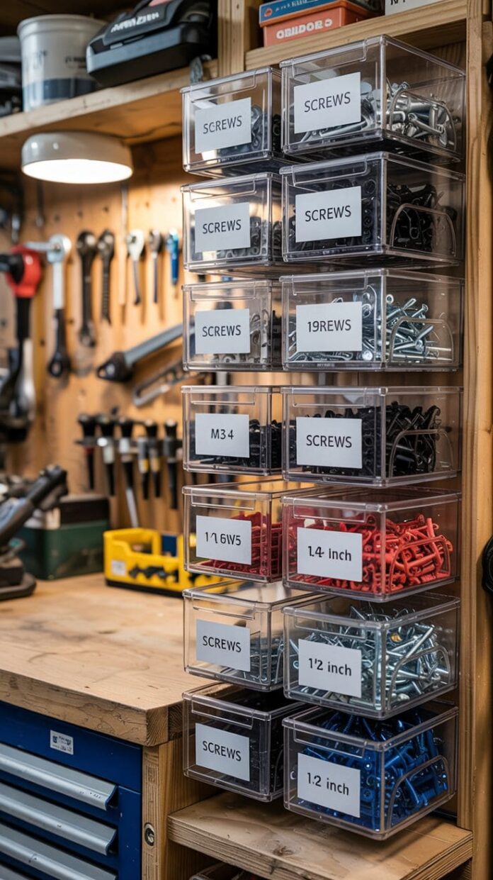 40+ Genius DIY Screw Storage Ideas You’ll Wish You Knew Sooner (2025 ...