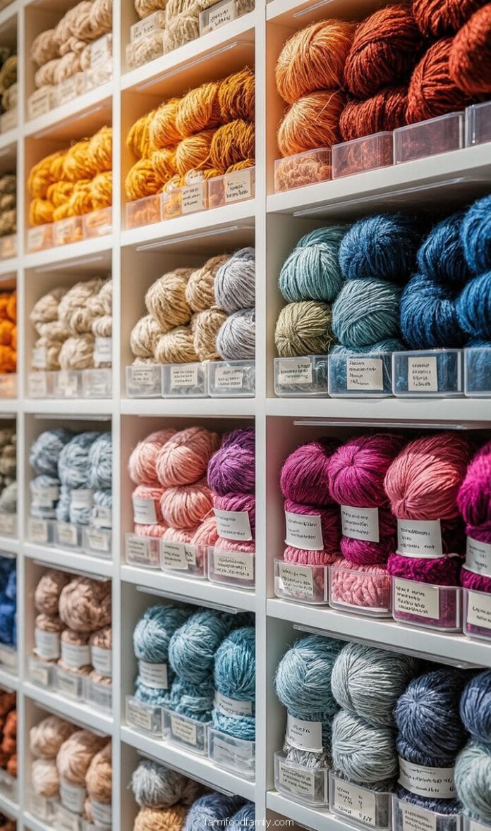 40+ Brilliant Yarn Storage Ideas Every Crafter Needs (2025 ...