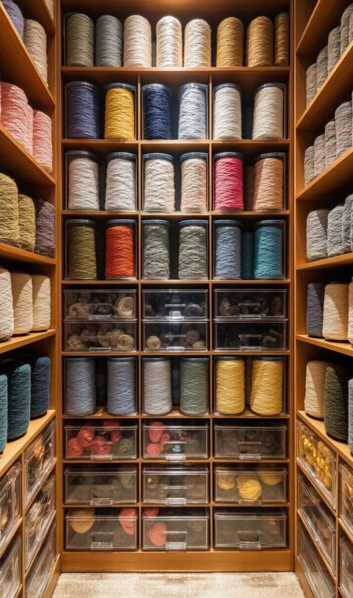 40+ Brilliant Yarn Storage Ideas Every Crafter Needs (2025 ...
