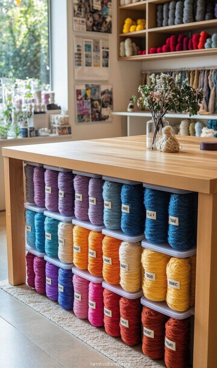 40+ Brilliant Yarn Storage Ideas Every Crafter Needs (2025 ...