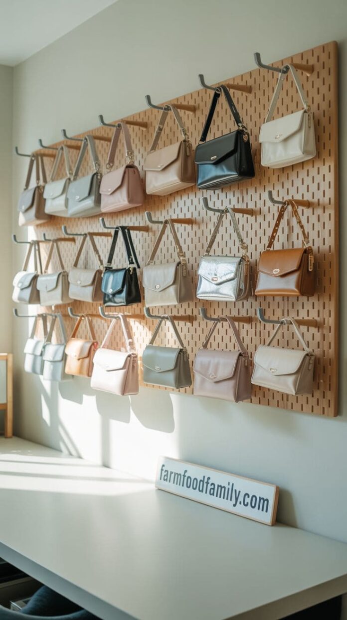 40+ Brilliant Purse Storage Ideas for Small Spaces That Actually Work ...