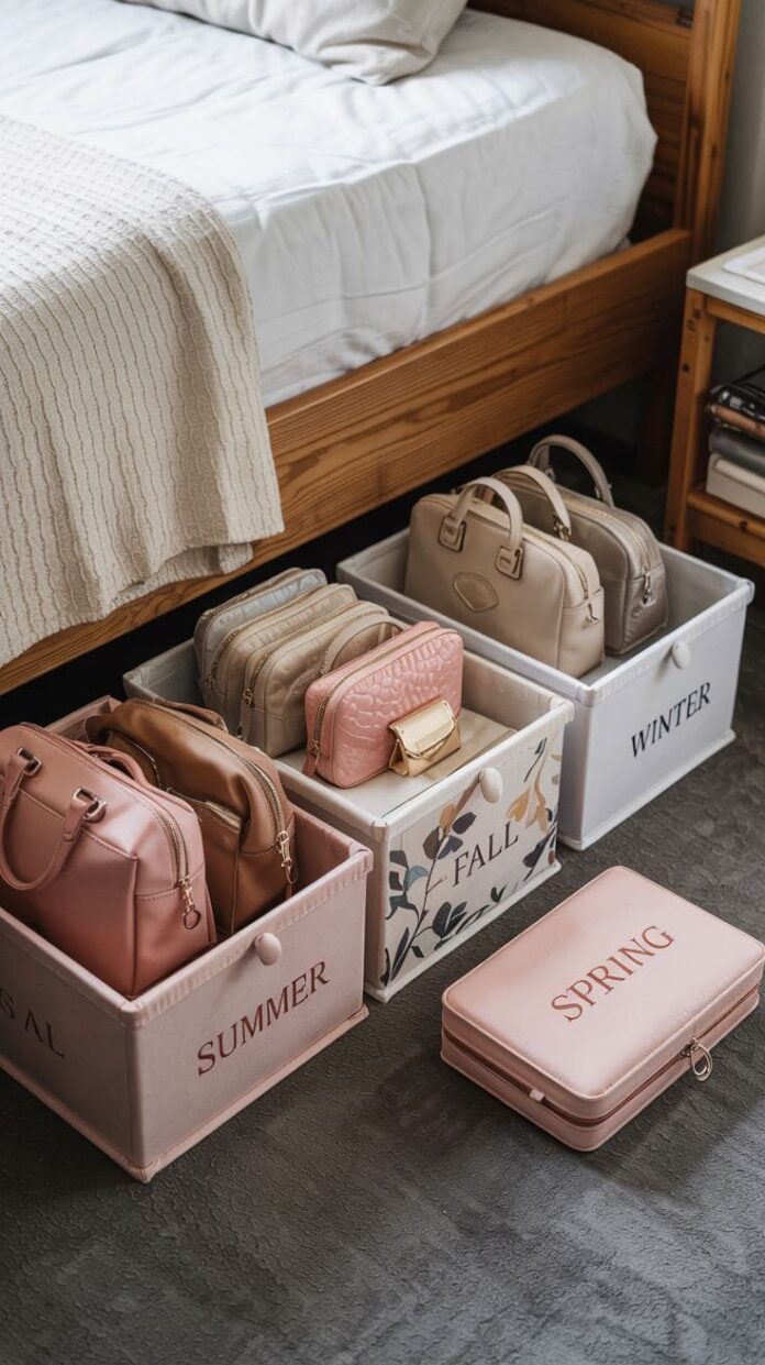 40+ Brilliant Purse Storage Ideas for Small Spaces That Actually Work ...