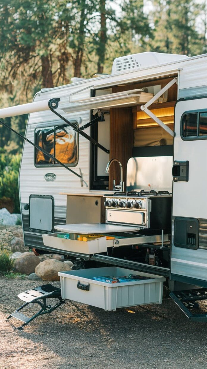 30+ Must-Try Camper Storage Ideas to Maximize Small Spaces (2026 ...