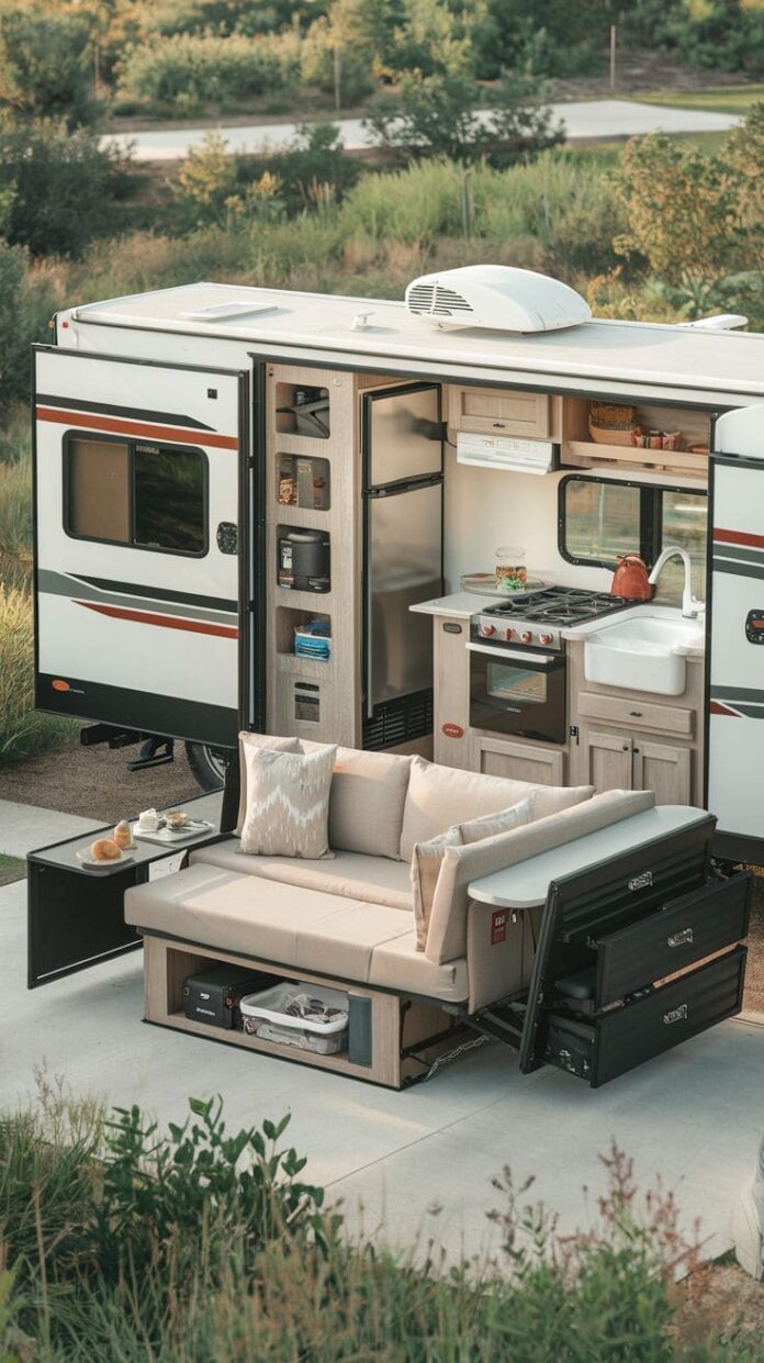 30+ Must-Try Camper Storage Ideas to Maximize Small Spaces (2026 ...