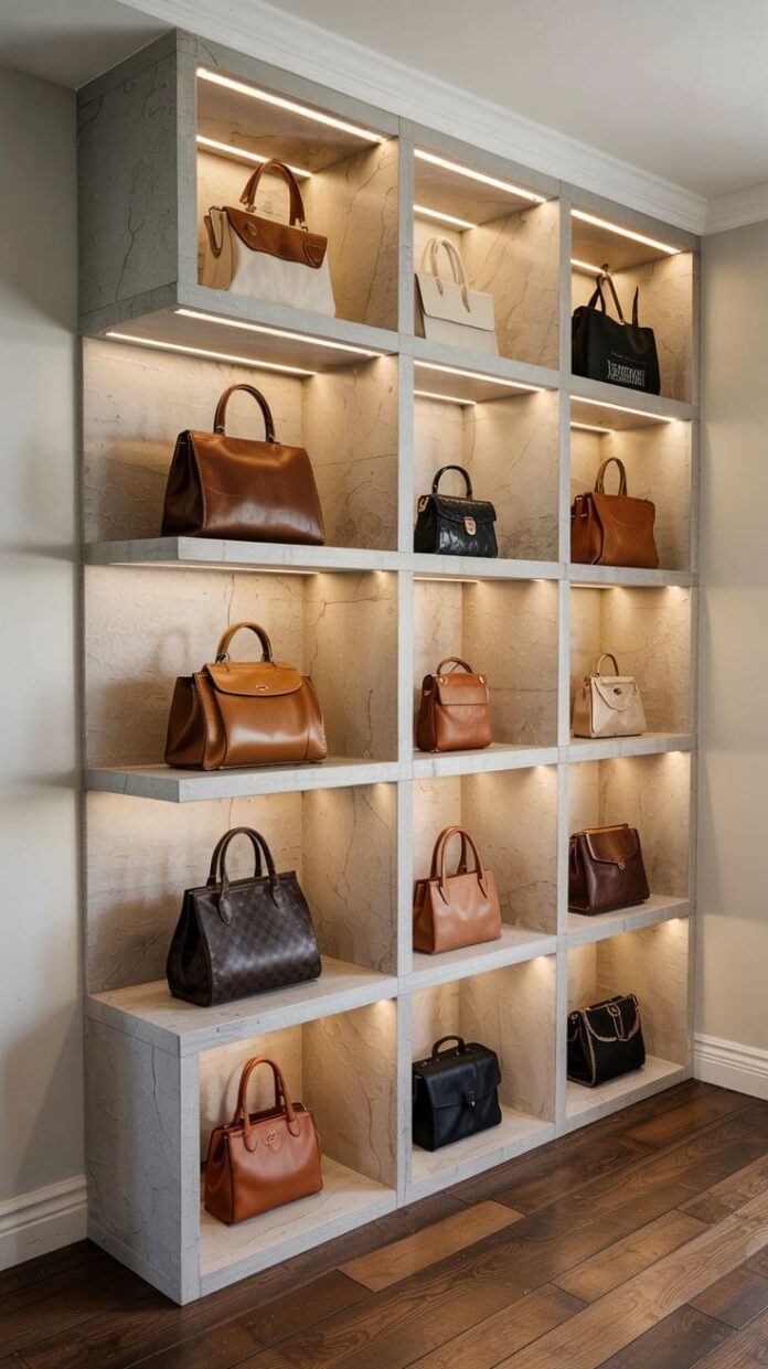 40+ Brilliant Purse Storage Ideas for Small Spaces That Actually Work ...