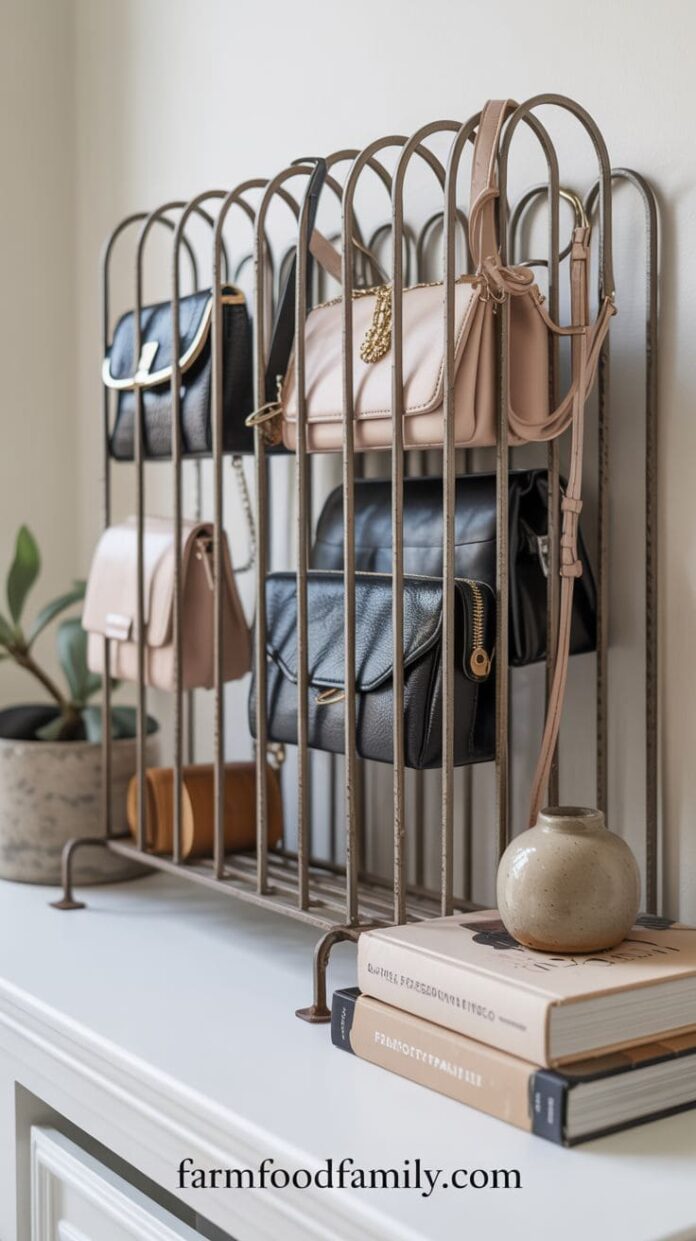 40+ Brilliant Purse Storage Ideas for Small Spaces That Actually Work ...