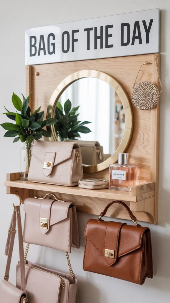 40+ Brilliant Purse Storage Ideas for Small Spaces That Actually Work ...