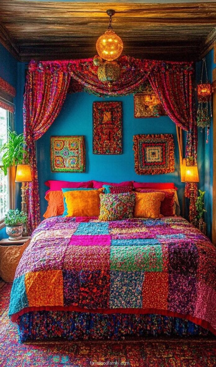 40+ Eclectic Bedroom Decor Ideas That Will Make You Want to Redecorate ...