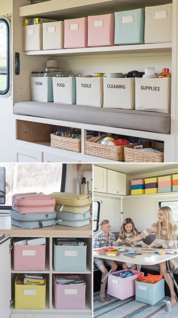30+ Must-Try Camper Storage Ideas to Maximize Small Spaces (2026 ...