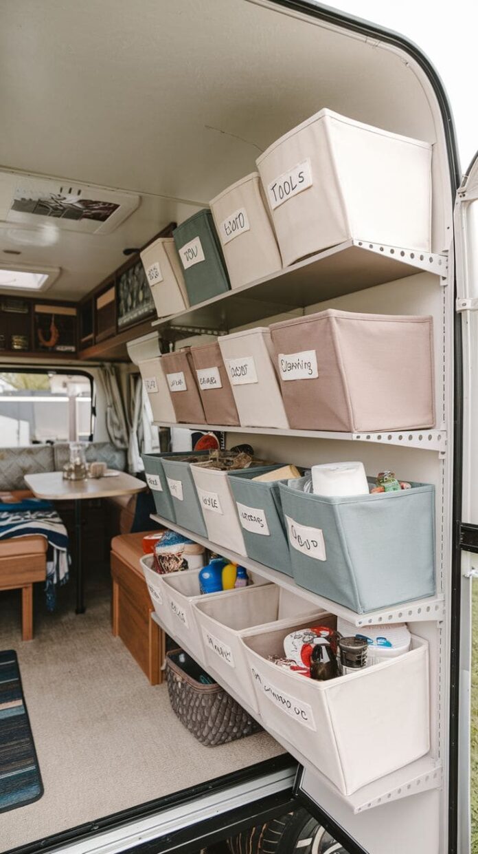 30+ Must-Try Camper Storage Ideas to Maximize Small Spaces (2026 ...