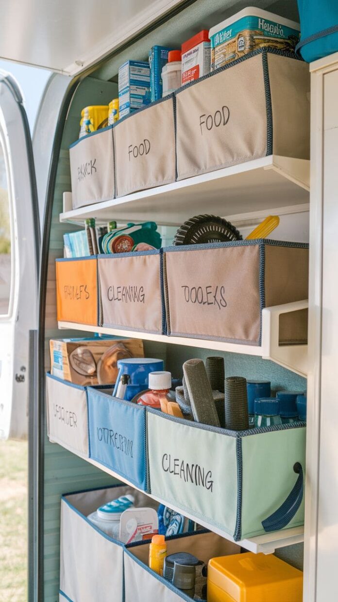 30+ Must-Try Camper Storage Ideas to Maximize Small Spaces (2026 ...
