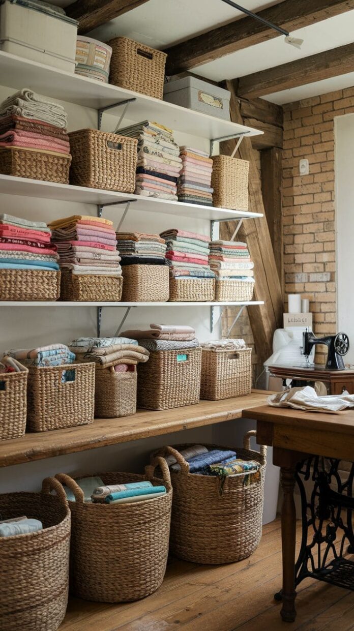 40+ Brilliant Fabric Storage Ideas Every Crafter Should Try (2026 ...