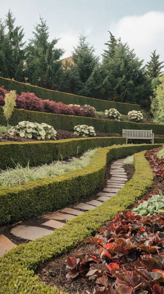 40+ Beautiful Hedge Landscaping Ideas That Add Instant Curb Appeal ...