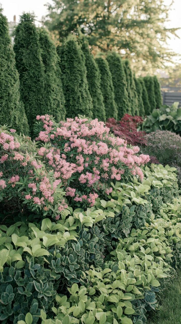 40+ Beautiful Hedge Landscaping Ideas That Add Instant Curb Appeal ...