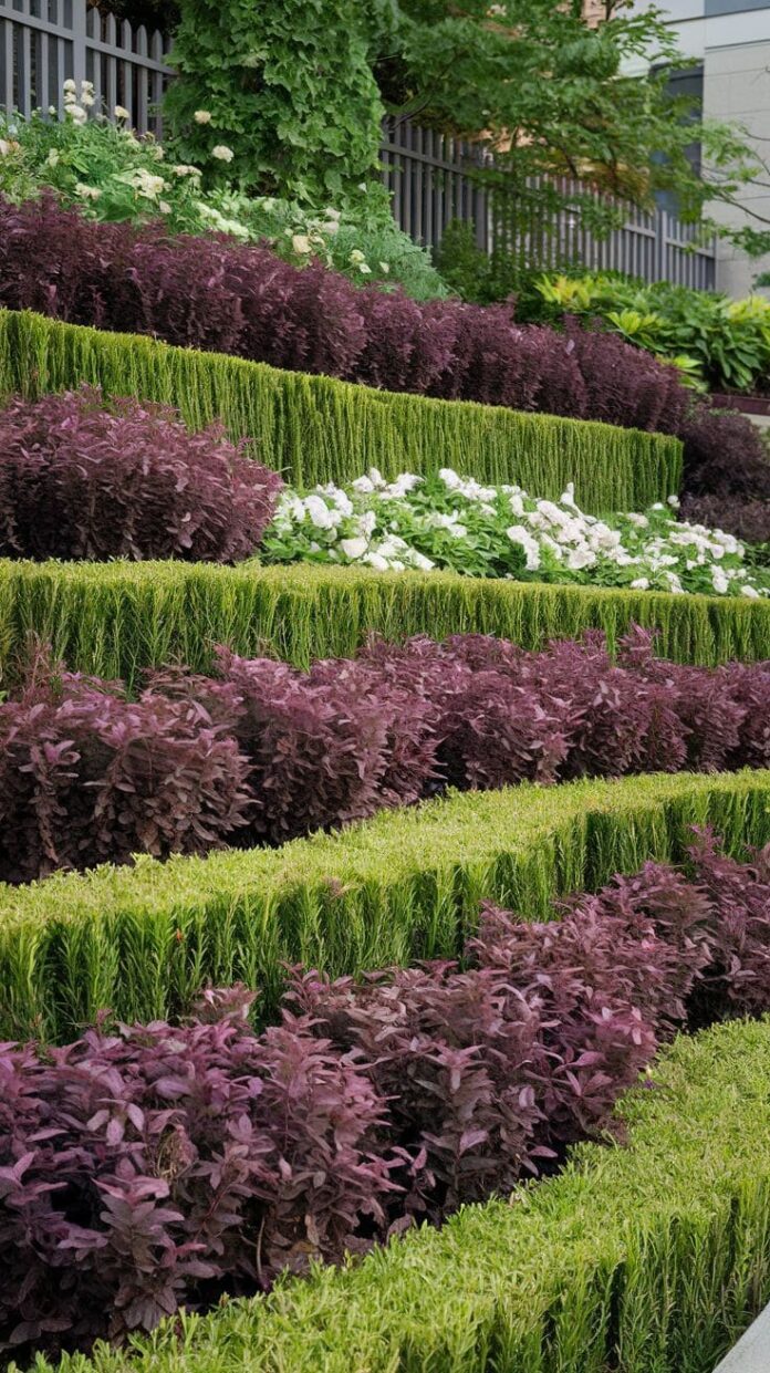 40+ Beautiful Hedge Landscaping Ideas That Add Instant Curb Appeal ...