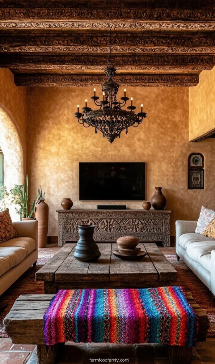 40+ Must-See Mexican Living Room Ideas for a Cozy Home (2026 ...