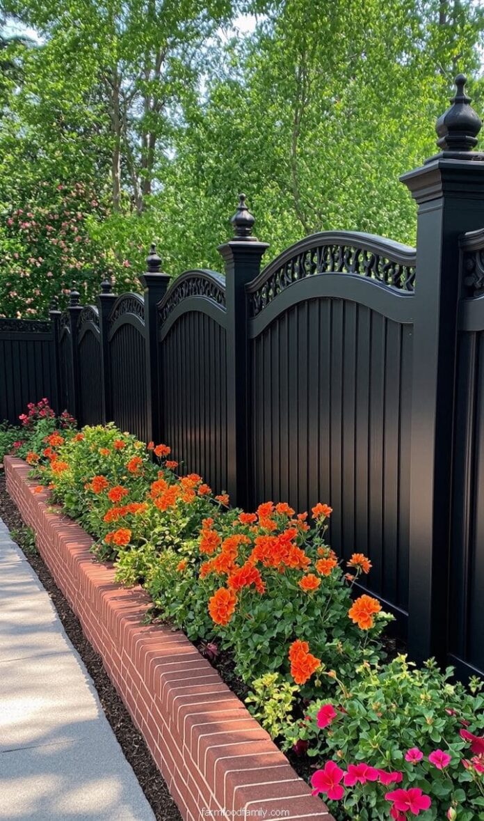 40 Must Try Raised Flower Bed Along Fence Ideas That Will Upgrade Your