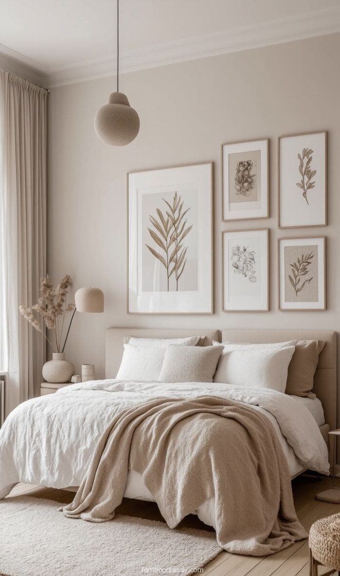 40+ Effortlessly Chic Neutral Bedroom Ideas You'll Obsess Over ...