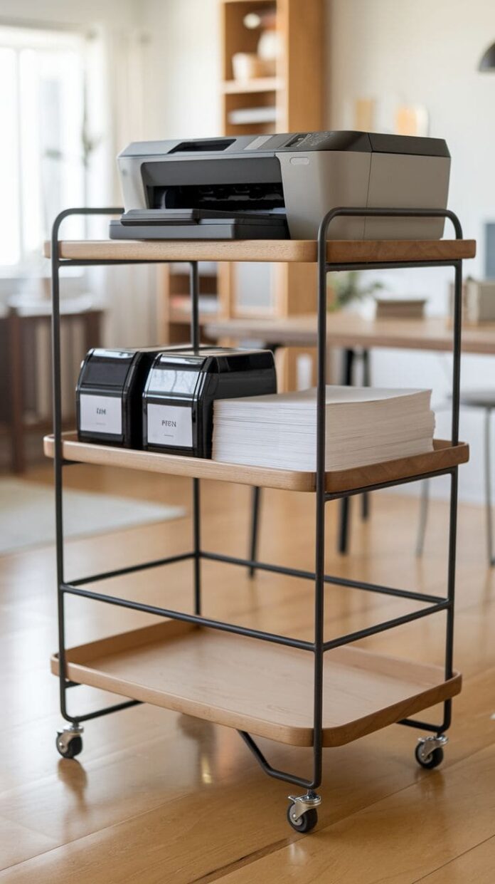 40+ Must-See Printer Storage Ideas That Actually Work (2025 ...