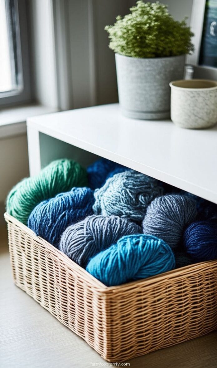 40+ Brilliant Yarn Storage Ideas Every Crafter Needs (2025 ...