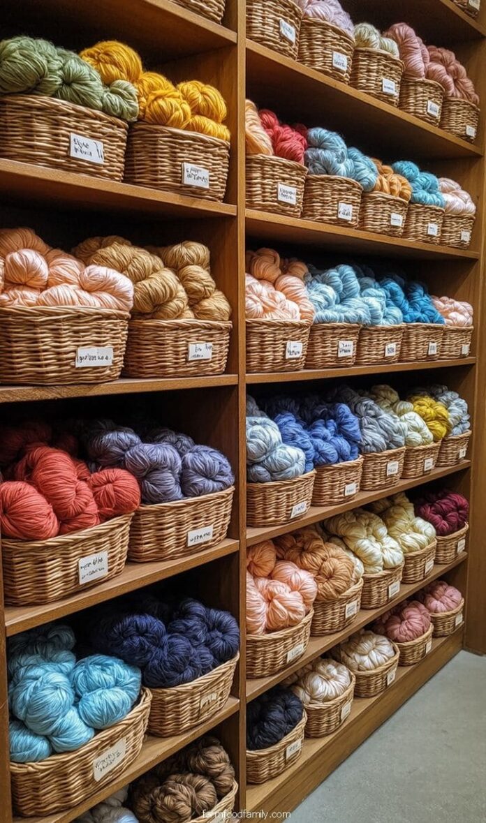 40+ Brilliant Yarn Storage Ideas Every Crafter Needs (2025 ...