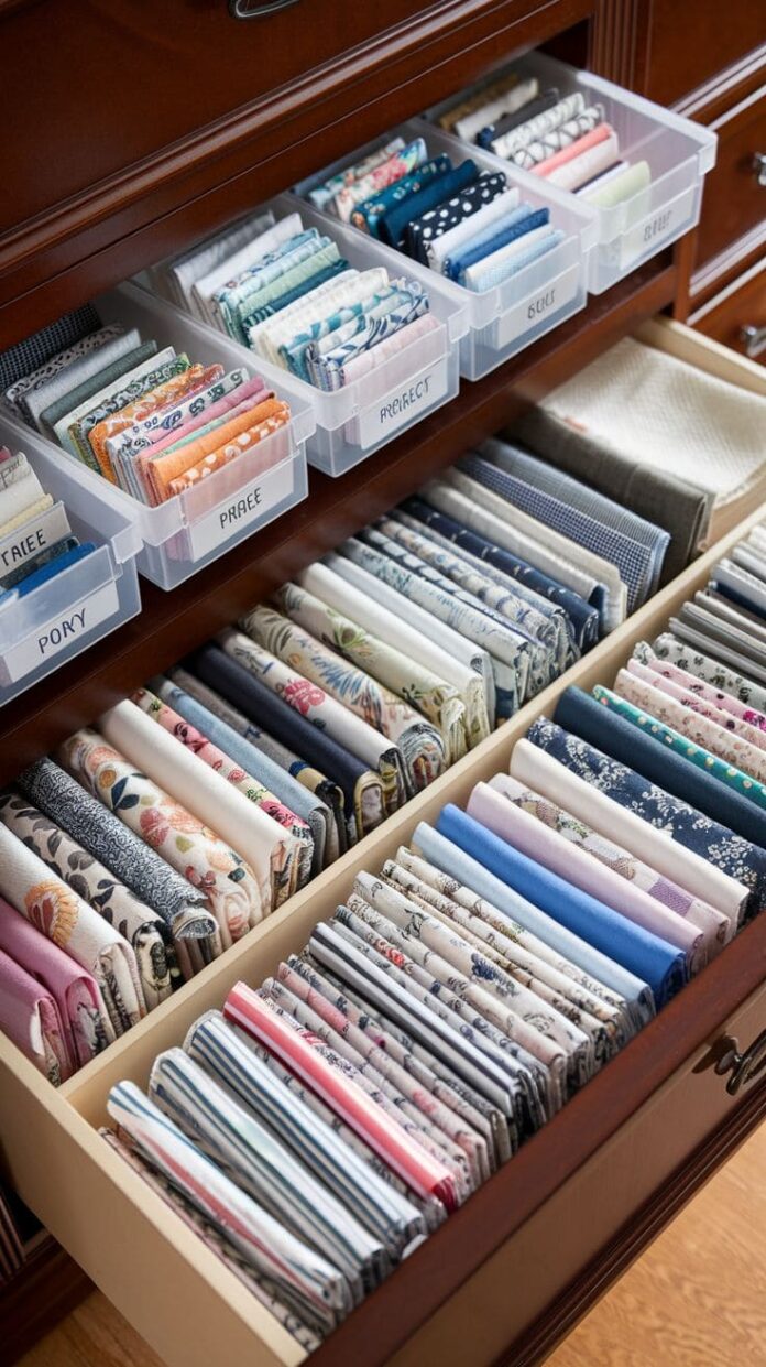 40+ Brilliant Fabric Storage Ideas Every Crafter Should Try (2025 ...