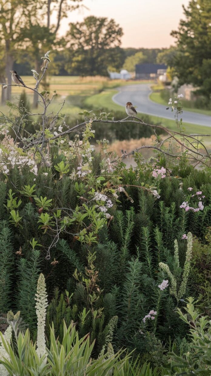 40+ Beautiful Hedge Landscaping Ideas That Add Instant Curb Appeal ...