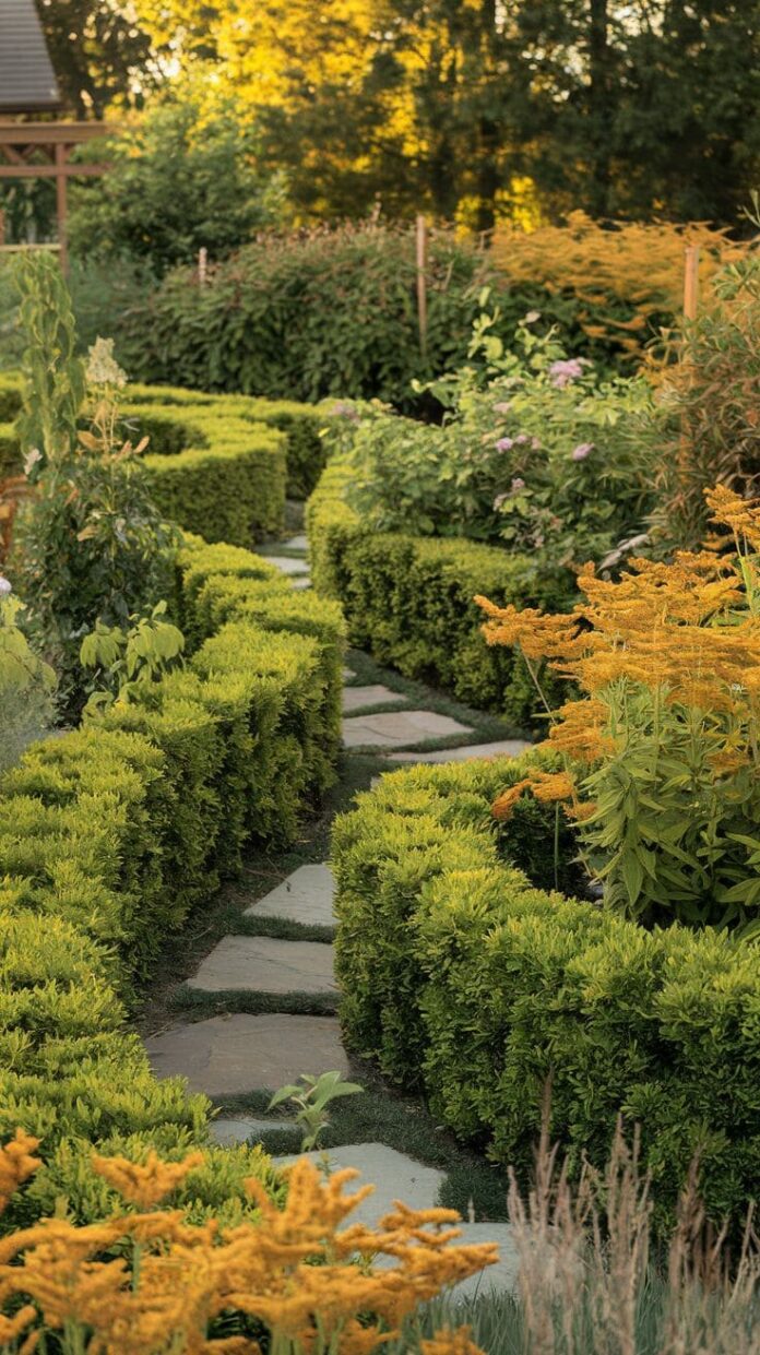 40+ Beautiful Hedge Landscaping Ideas That Add Instant Curb Appeal ...