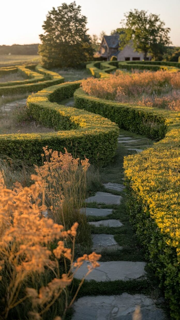 40+ Beautiful Hedge Landscaping Ideas That Add Instant Curb Appeal ...