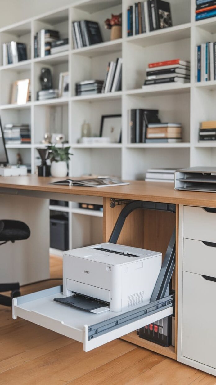 40+ Must-See Printer Storage Ideas That Actually Work (2025 ...