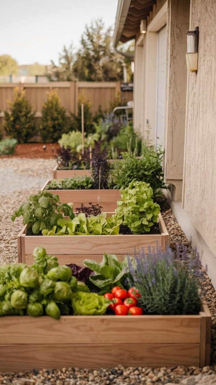 40+ Genius Side Yard Landscaping Ideas That Transform a Boring Garage ...