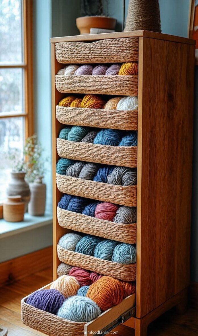 40+ Brilliant Yarn Storage Ideas Every Crafter Needs (2025 ...