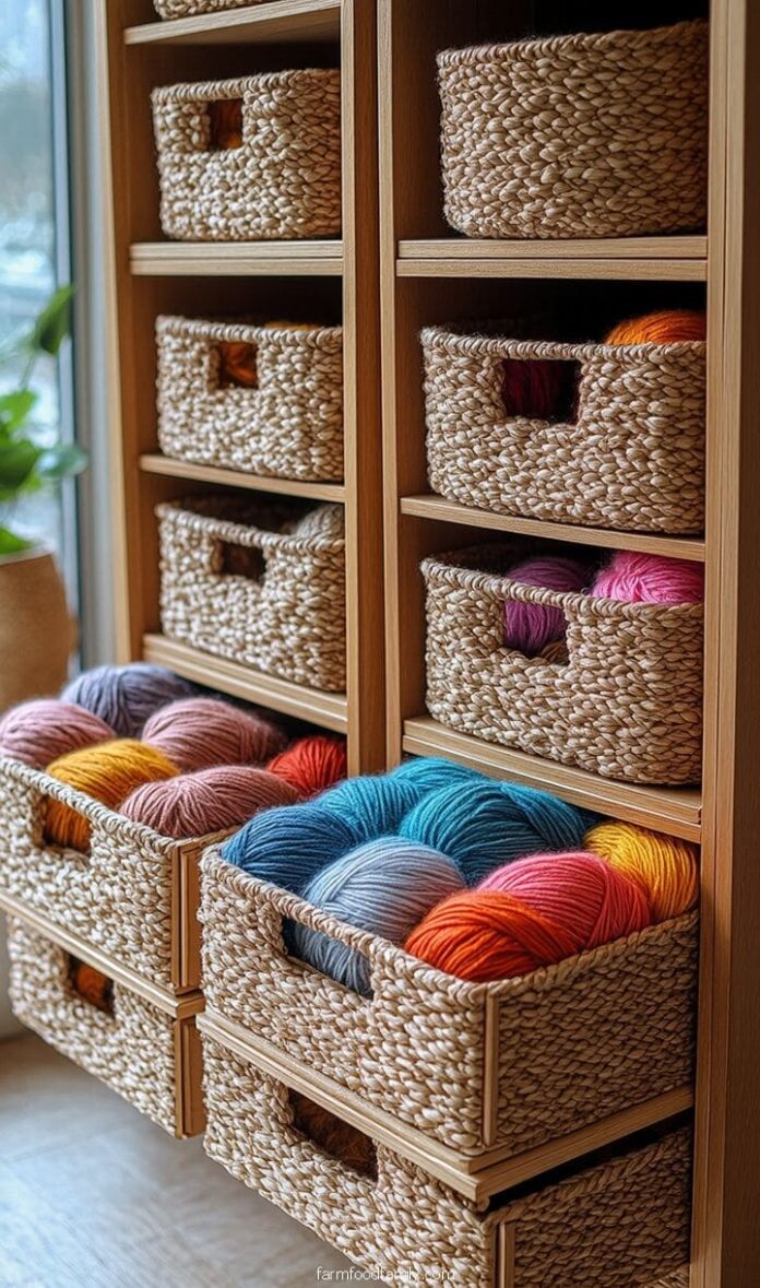40+ Brilliant Yarn Storage Ideas Every Crafter Needs (2025 ...