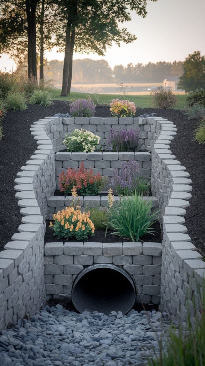 30+ Genius Culvert Landscaping Ideas You’ll Wish You Tried Sooner (2025 ...