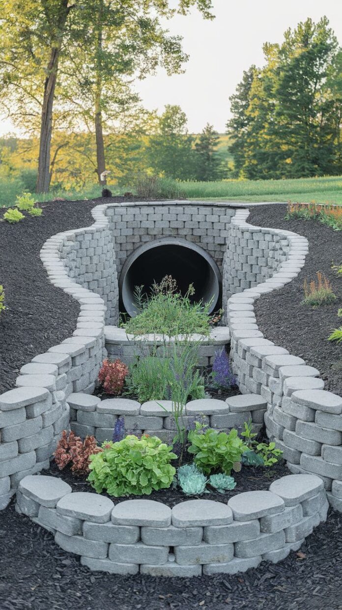 30+ Genius Culvert Landscaping Ideas You’ll Wish You Tried Sooner (2025 ...