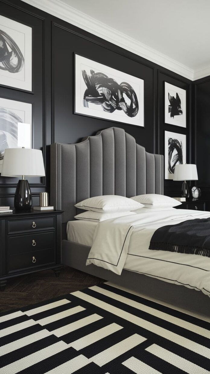 40+ Stunning Grey Headboard Bedroom Ideas You’ll Want to Copy (2026 ...